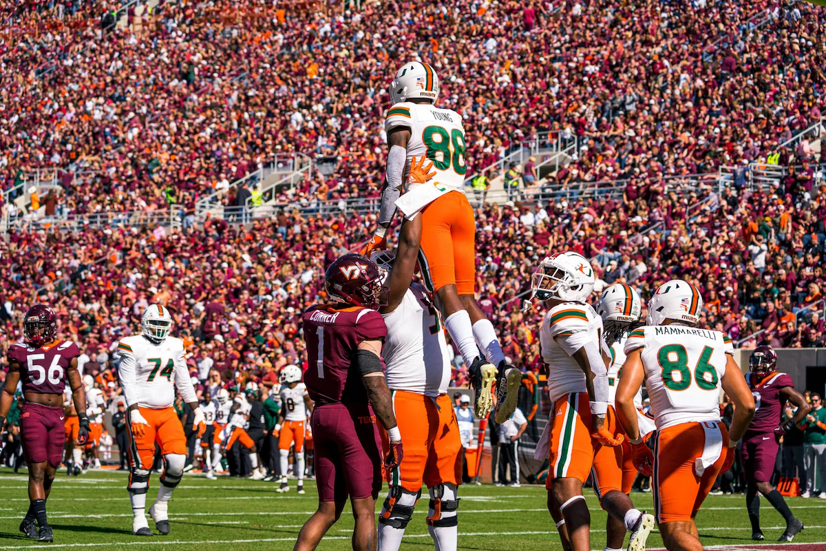 Hurricanes hang on to beat Virginia Tech Hokies - Lemon City Live